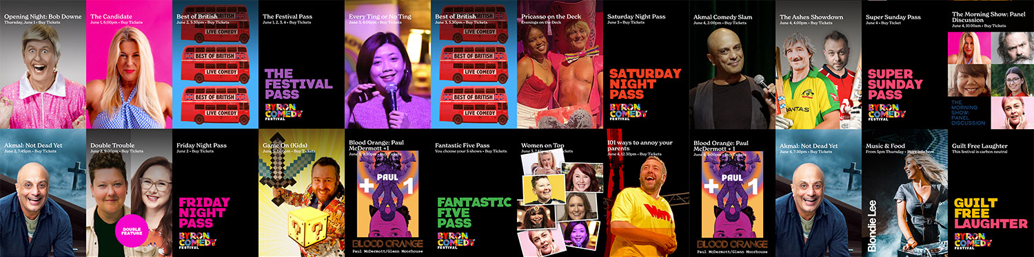 Byron Comedy Festival 1-4 June | The Official ByronBay.com Guide